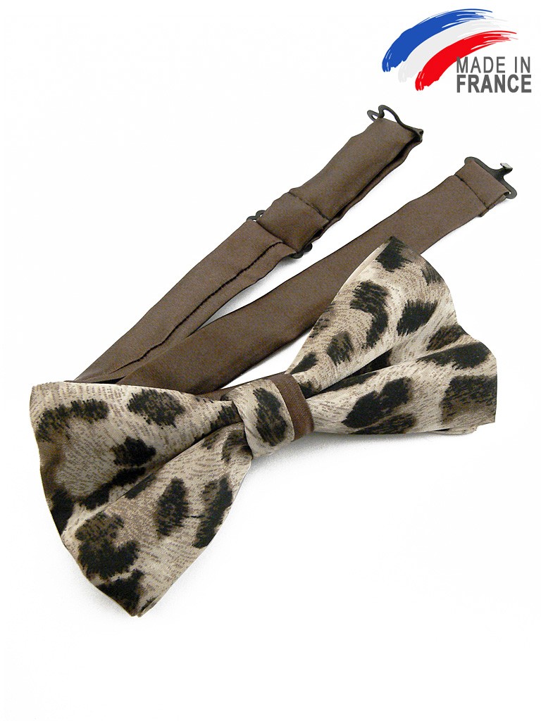 Noeud papillon homme style panthère - Collection EDERTON®